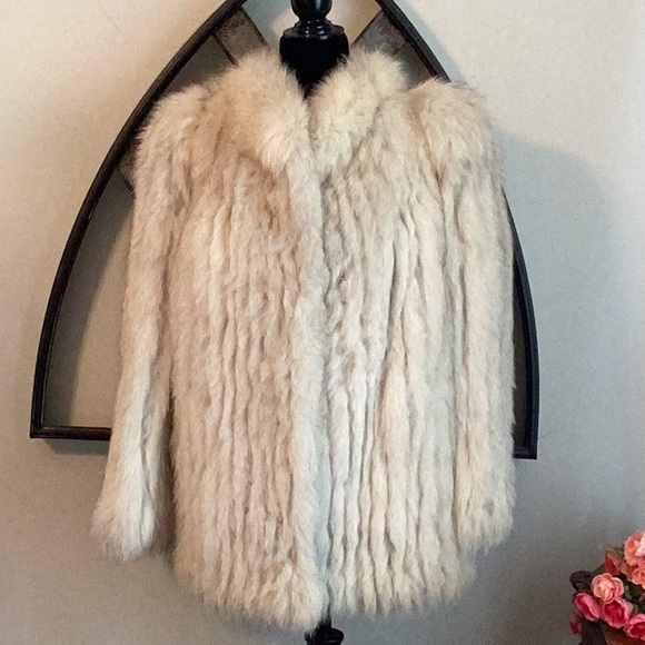 Fox | Jackets & Coats | Blue Fox Fur Coat | Poshmark